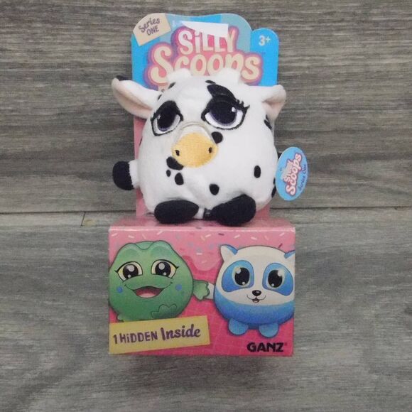 GANZ | Toys | Ganz Silly Scoops Cookies N Cream Cow Farm Series One ...
